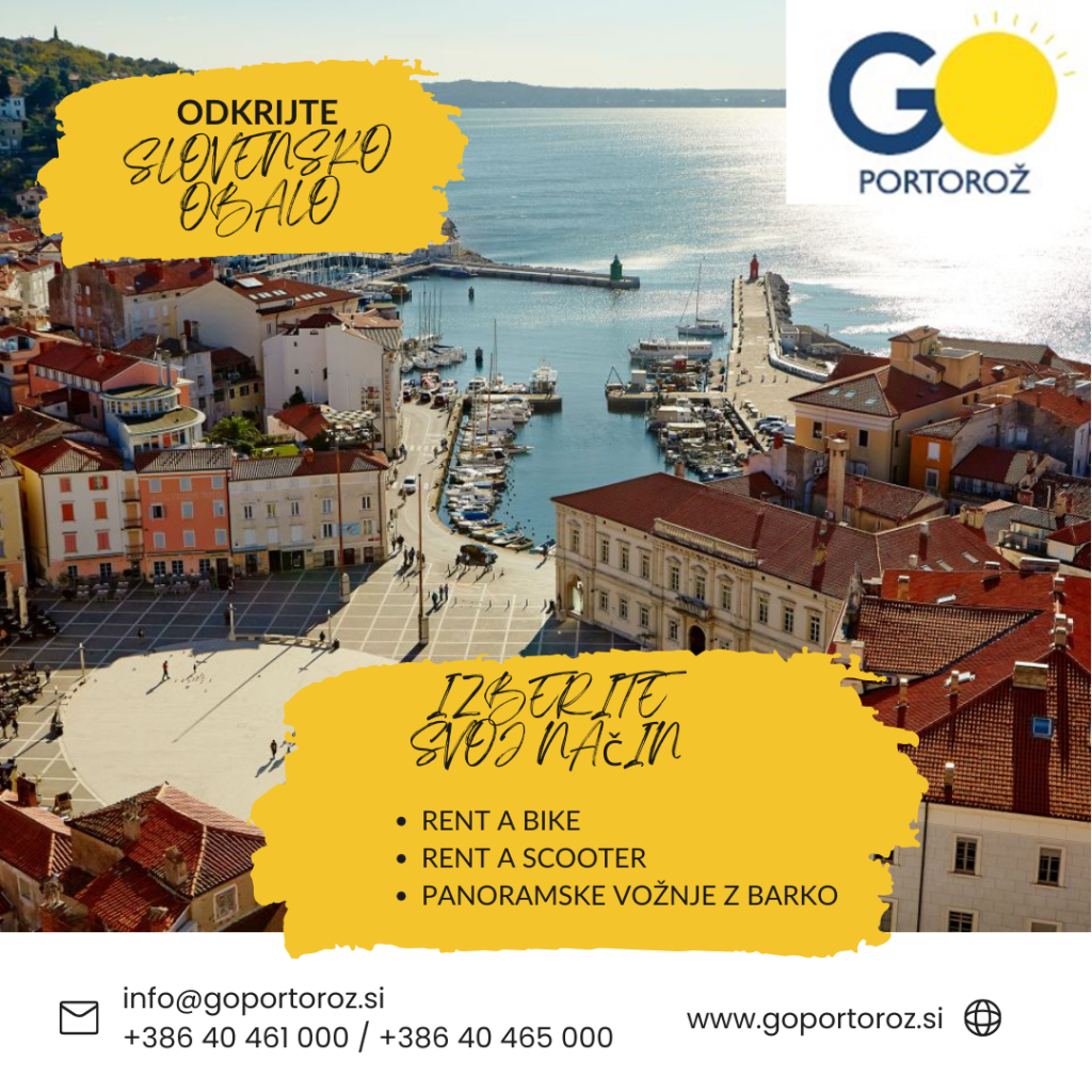 Odkrijte slovensko obalo na drugačen način! - GoPortoroz